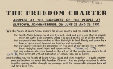 Freedom Charter has not achieved many of its promises, says analyst ...