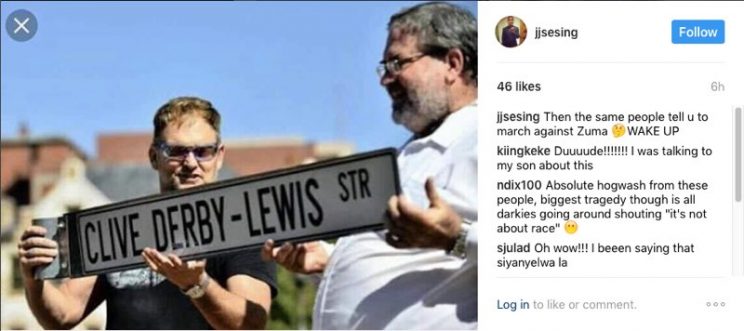 Steve Hofmeyr's Chris Hani killer street sign is real | The Citizen
