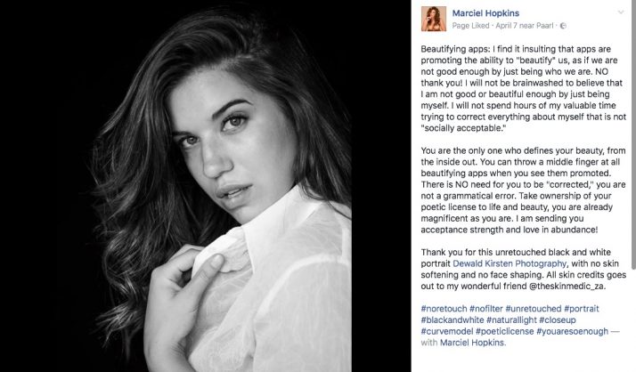 Body-positive activist Marciel Hopkins takes World Swimsuit Girl of the ...