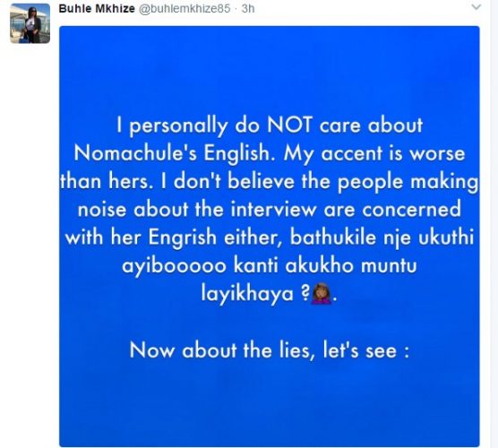 Gigaba's ex-nyatsi Buhle Mkhize hits back at Norma, calls him a 'very ...