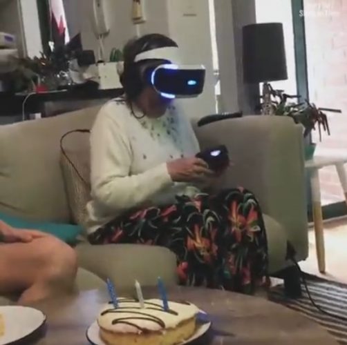 WATCH: Granny's game session ends in real gun shots at the TV | The Citizen
