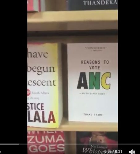 WATCH: The book, 'Reasons to vote ANC', has blank pages | The Citizen