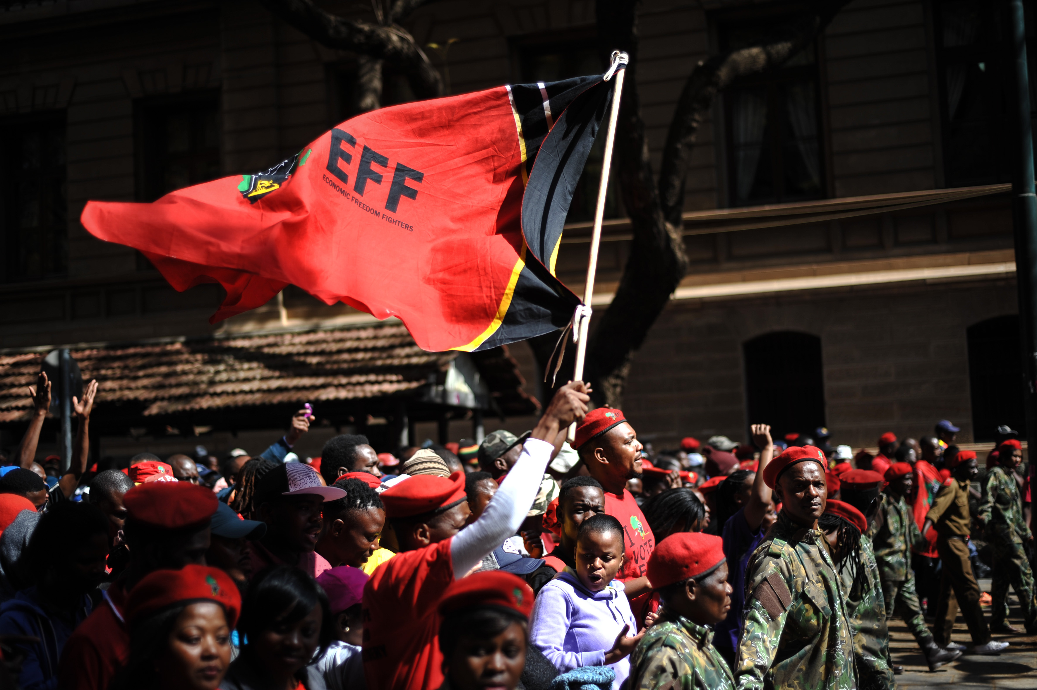 GALLERY: EFF PTA march for vote of no confidence against Zuma | The Citizen