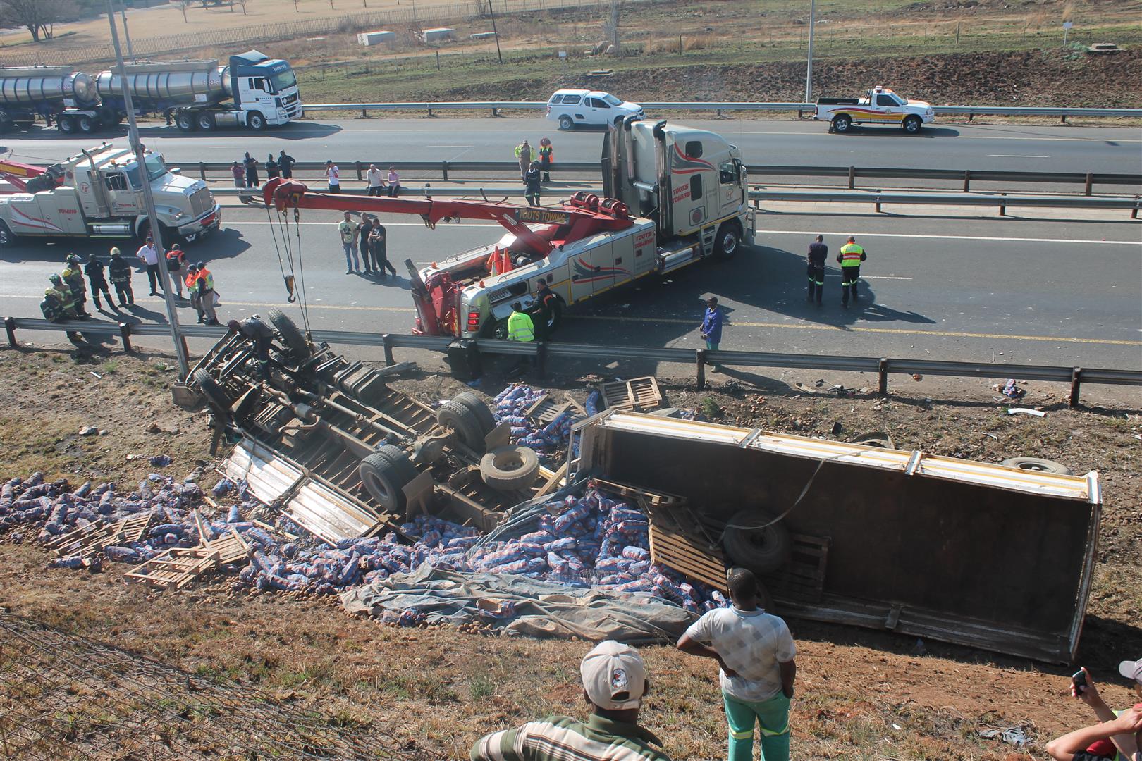 One Killed As Potato Truck Rolls On N17 The Citizen One Killed As Potato Truck Rolls On N17 The Citizen