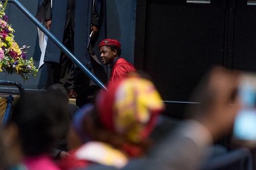 PICS and VIDEO: Ndlozi finally collects his PHD from Wits | The Citizen
