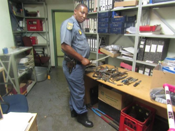 Dangerous weapons confiscated from Germiston tavern | The Citizen