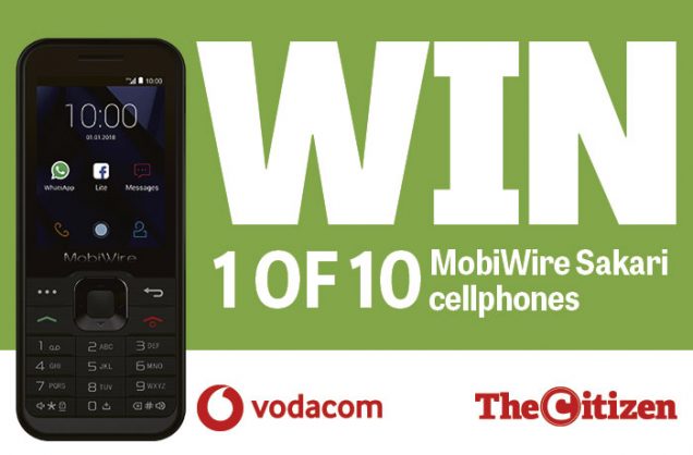 10 MOBIWIRE SAKARI CELLPHONES UP FOR GRABS! | The Citizen