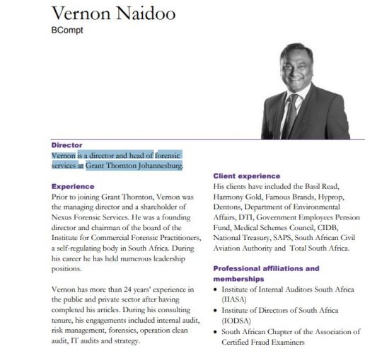 Grant Thornton cuts ties with 'sex pest' Naidoo after allegedly giving ...