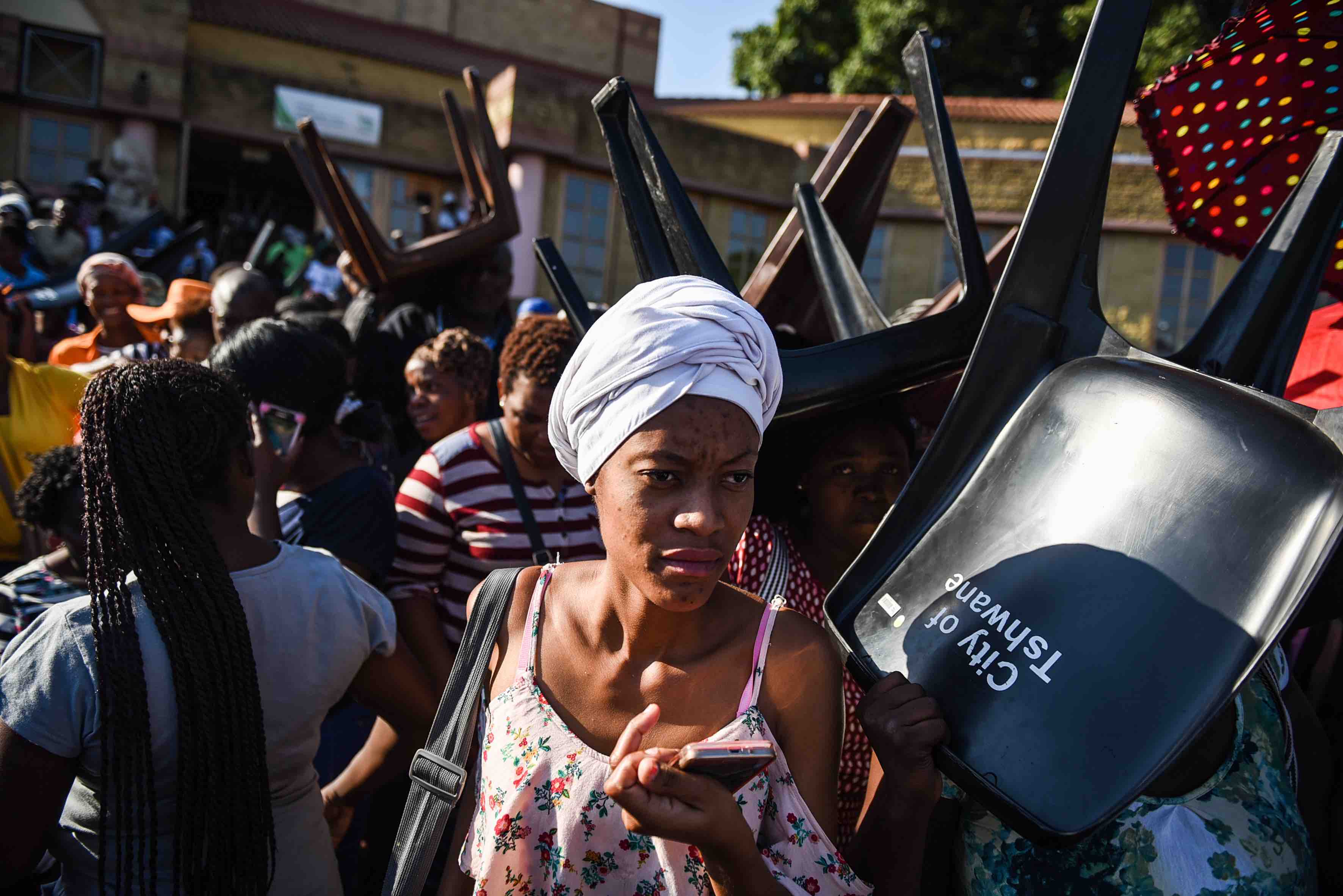 Fake SMS causes thousands to show up demanding work from Msimanga | The ...