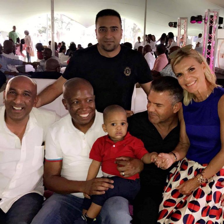 Father-and-son picture of Malema with 'fraudster' Mazzotti leaves ...