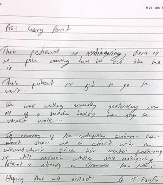 WATCH: Gary Porritt facing 3,000 charges of fraud crawls in court due ...