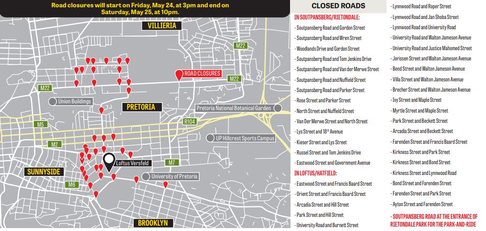 Road closures for Ramaphosa's inauguration forces permit system | The ...