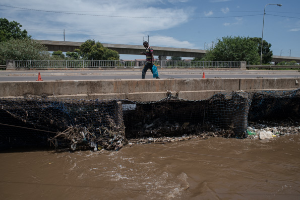 GALLERY: Dirty Hennops River catches a breather with trash-catching ...