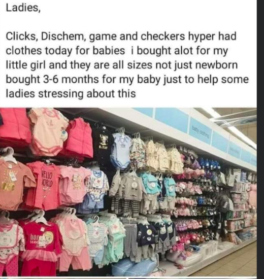 UPDATE: Ackermans opens to sell baby essentials | The Citizen