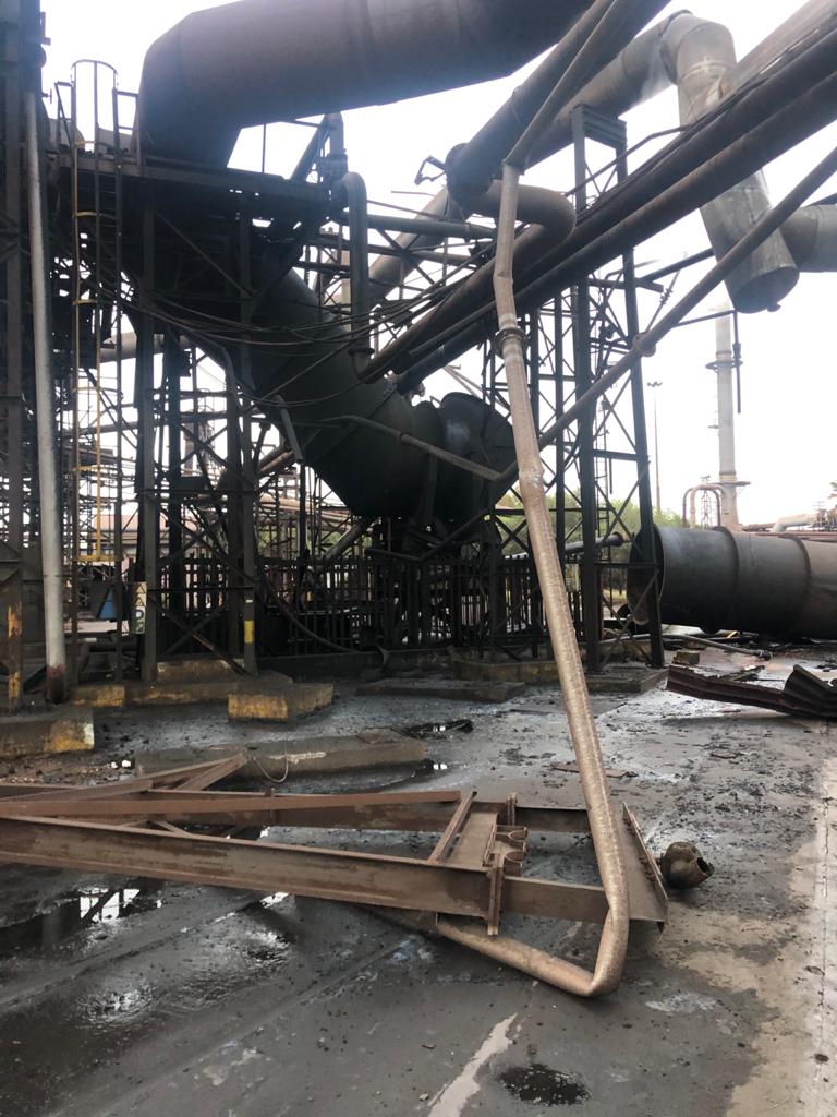 ArcelorMittal SA gas line explosion causes large-scale damage | The Citizen