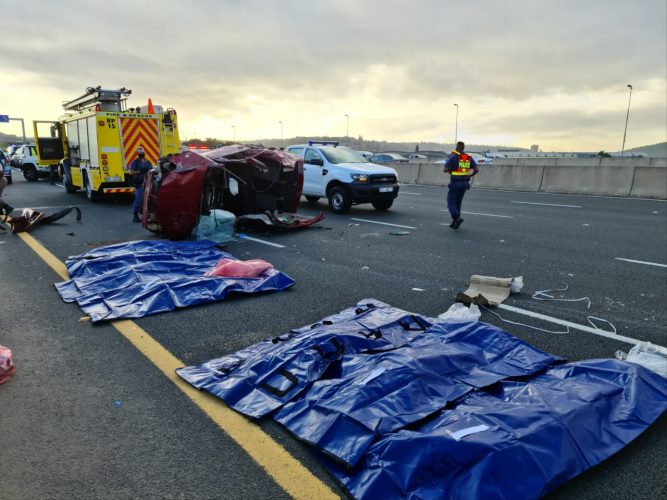 Car 'could have been shot at' in horror KZN crash that killed seven ...
