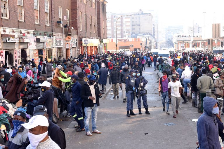 Joburg inner city residents, workers worry as positive cases increase ...
