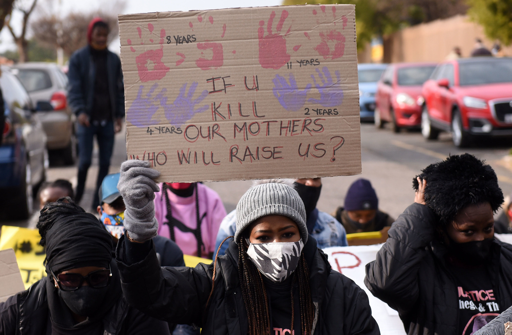 PICS: Families of GBV victims march to demand safety for women ...