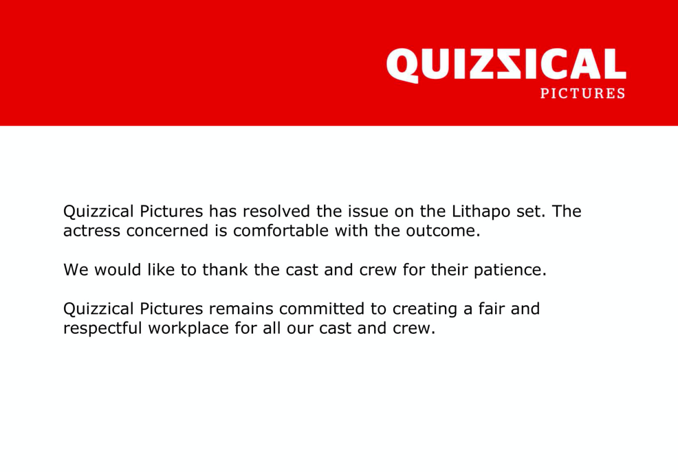 Quizzical Pictures criticised for 'Lithapo' sexual harassment statement ...