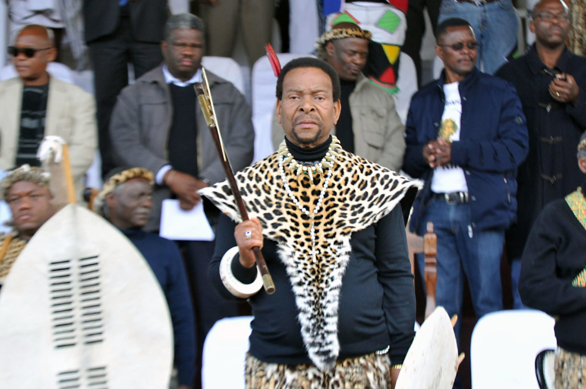 WATCH Zulu King s Body Arrives At Khethomthandayo Royal Palace The