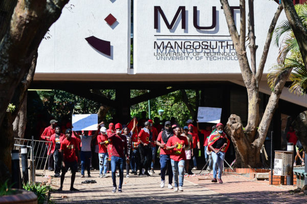 MUT students vow to continue protests over registration fees ...