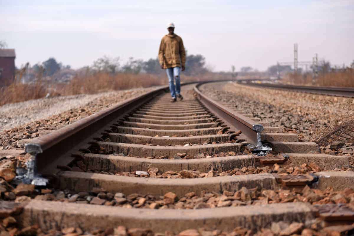 Men found stealing rail tracks nabbed in sting operation