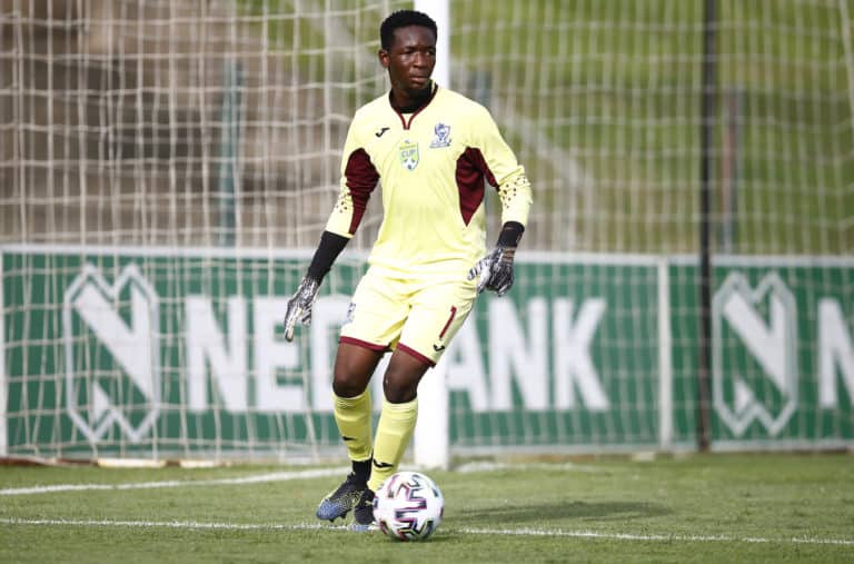 The five goalkeepers currently in the Orlando Pirates training camp