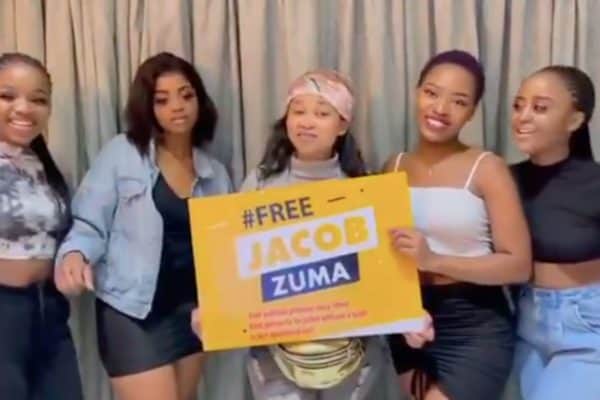 Zuma Are these his kids thanking South Africans for their support?
