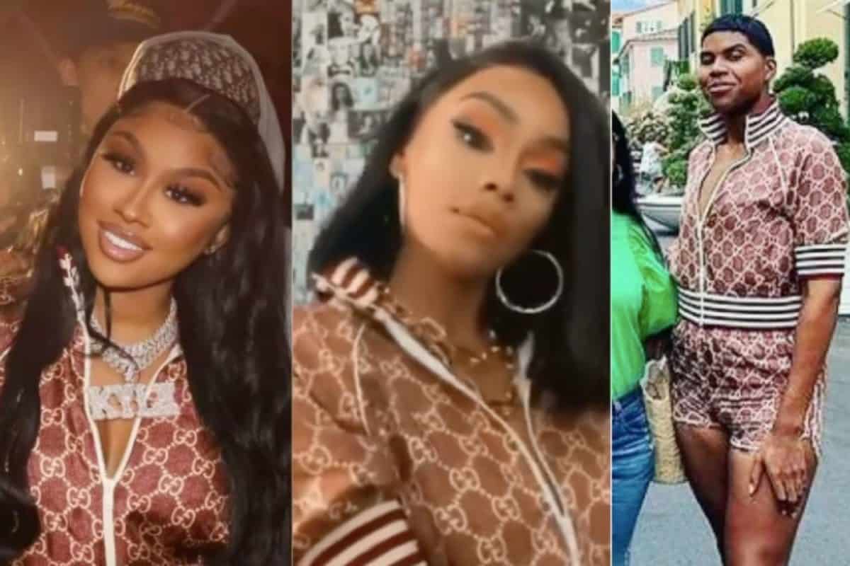 Fashion Bomb Daily followers love Bonang's Gucci set styling
