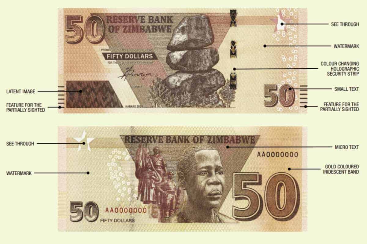 Zimbabwe's new biggest banknote worth less than a loaf of bread