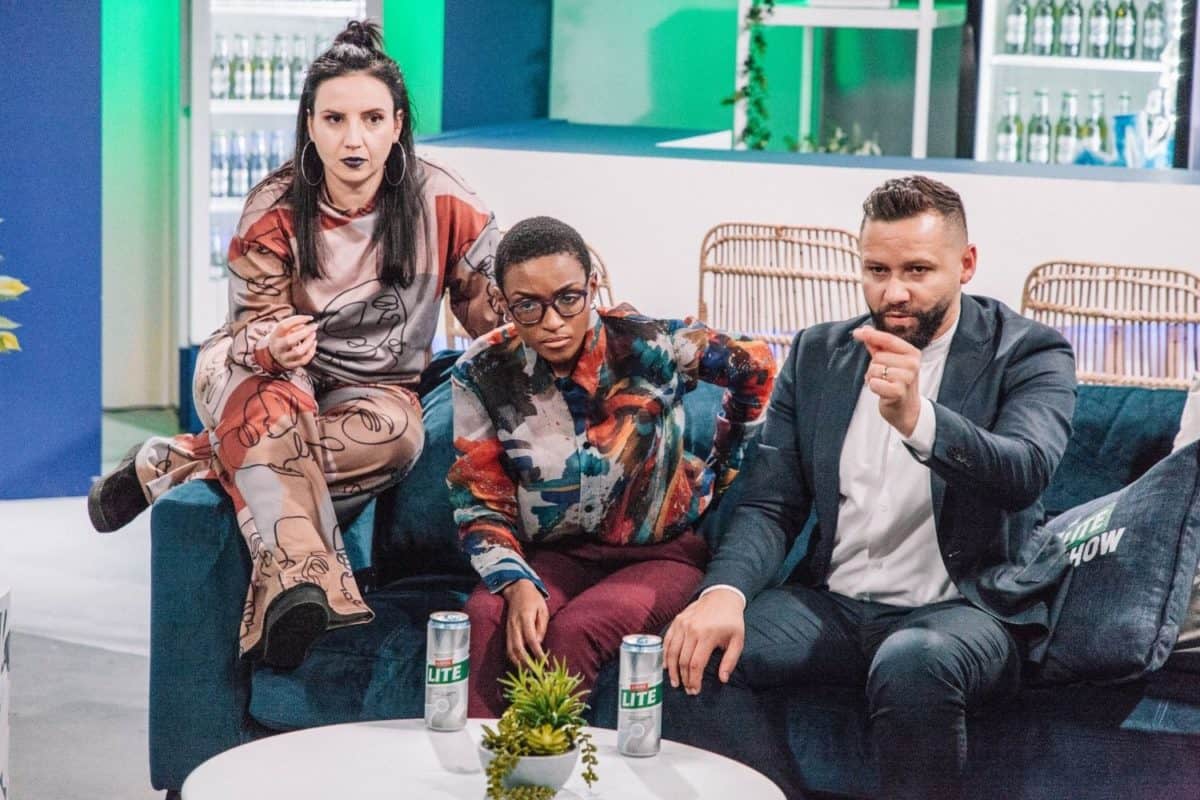 One on one with 'The Lite Show' hosts Mojak Lehoko and Nina Hastie