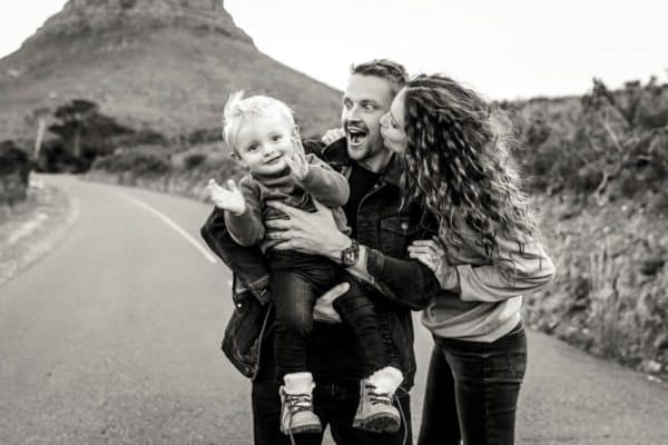 PICS: Donnalle Roberts and Ivan Botha's parenting skills are inspiring