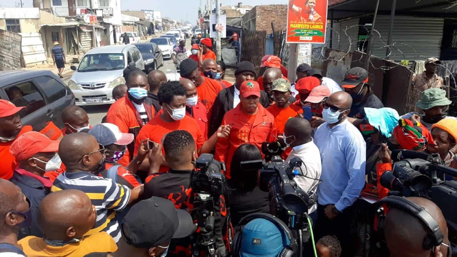 EFF survives on money from Parliament, IEC and party levies, says Malema