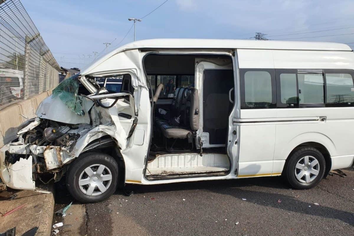 WATCH: Two taxis crash at high speed in Joburg CBD | The Citizen