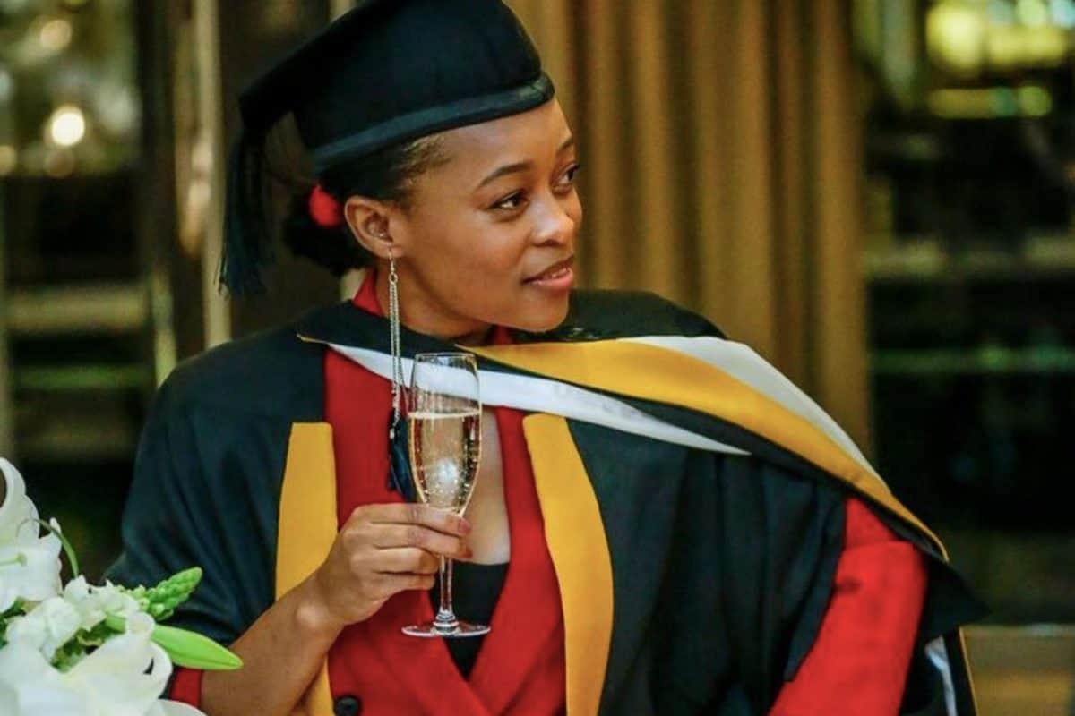 Mmabatho Montsho celebrates milestone alongside EFF's Ndlozi