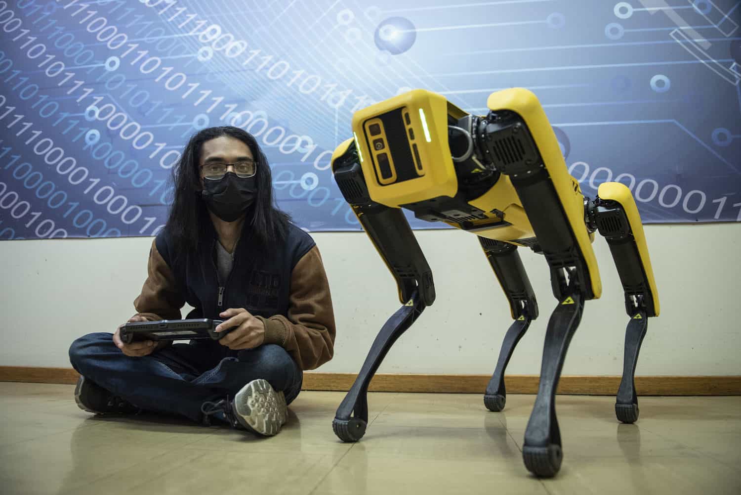 WATCH: UJ gets a whiff of the future with SA's first robotic guide dog
