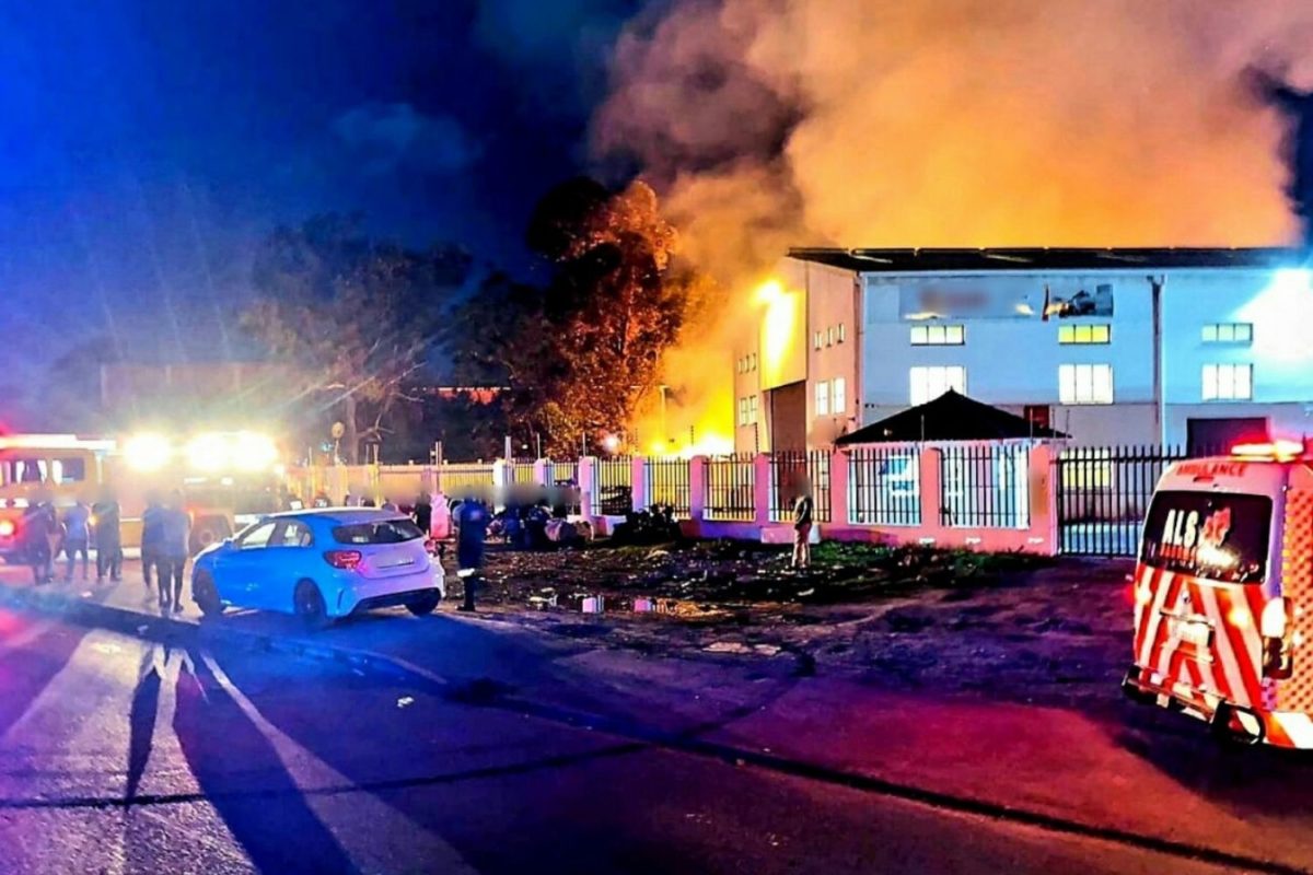 WATCH | Firefighter electrocuted by illegal connection while fighting ...