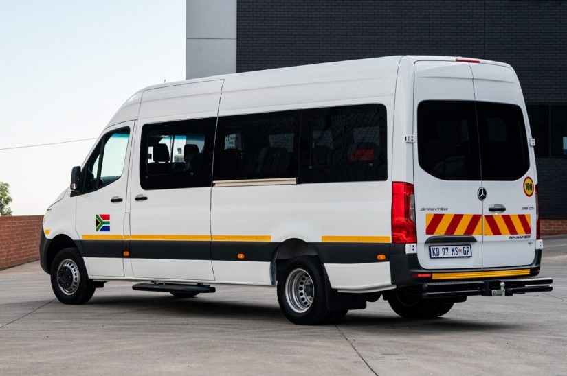 Running rather than coasting Mercedes-Benz Sprinter Inkanyezi priced ...