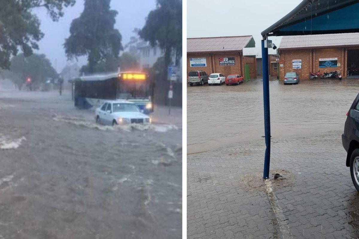 Flooding in pictures: George under water, residents urged to stay home