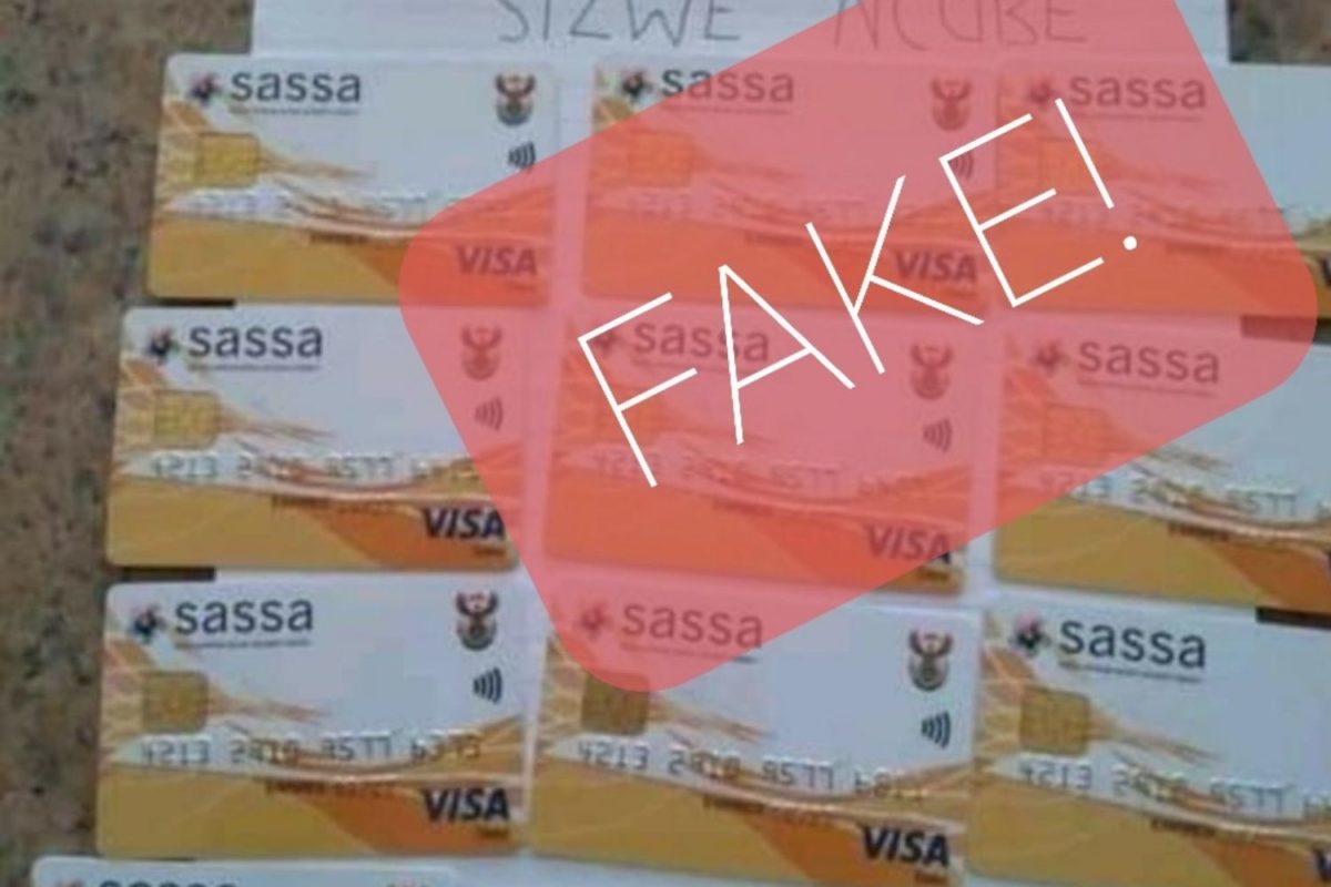 Sassa scam alert: No, gold cards are not for sale | The Citizen