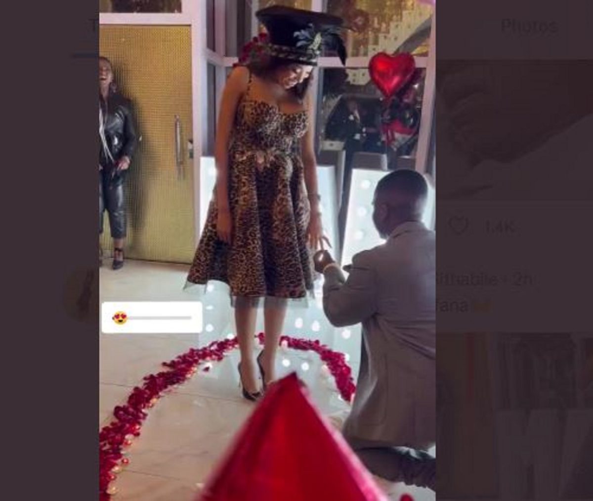 WATCH: Andile Mpisane proposes to Tamia Louw | The Citizen