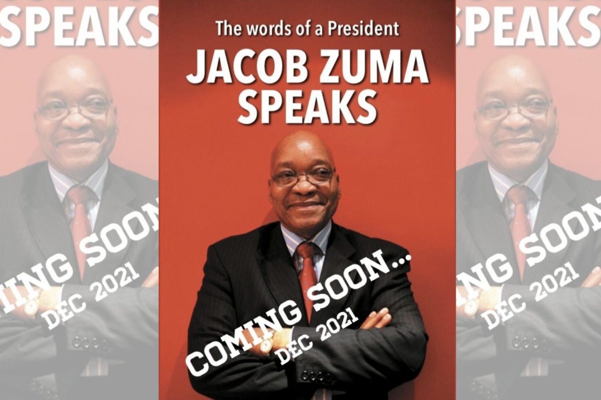 'Jacob Zuma speaks': Former president's 'reverting' book due in December
