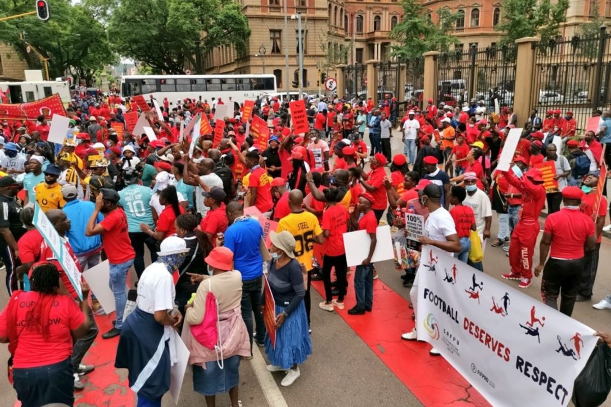 EFF marches to Tshwane to demand opening of stadiums