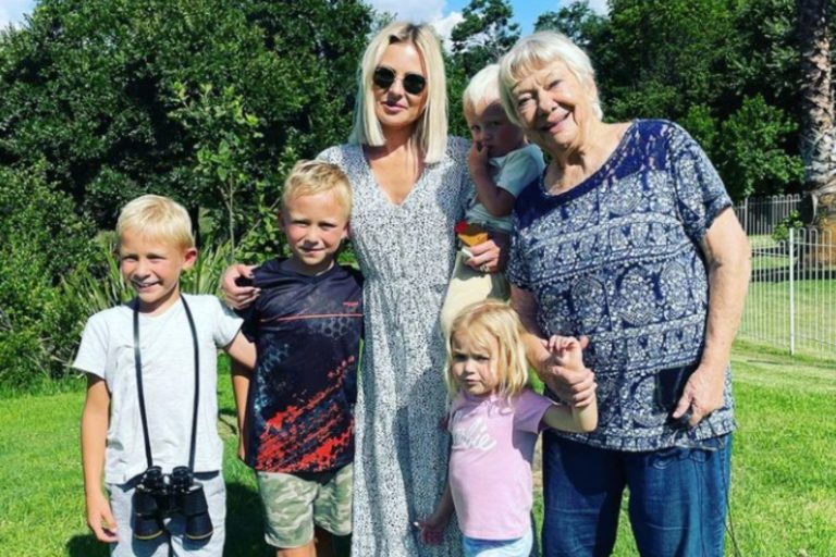 Karlien and kids: 'Ouma Groot' shares her wisdom