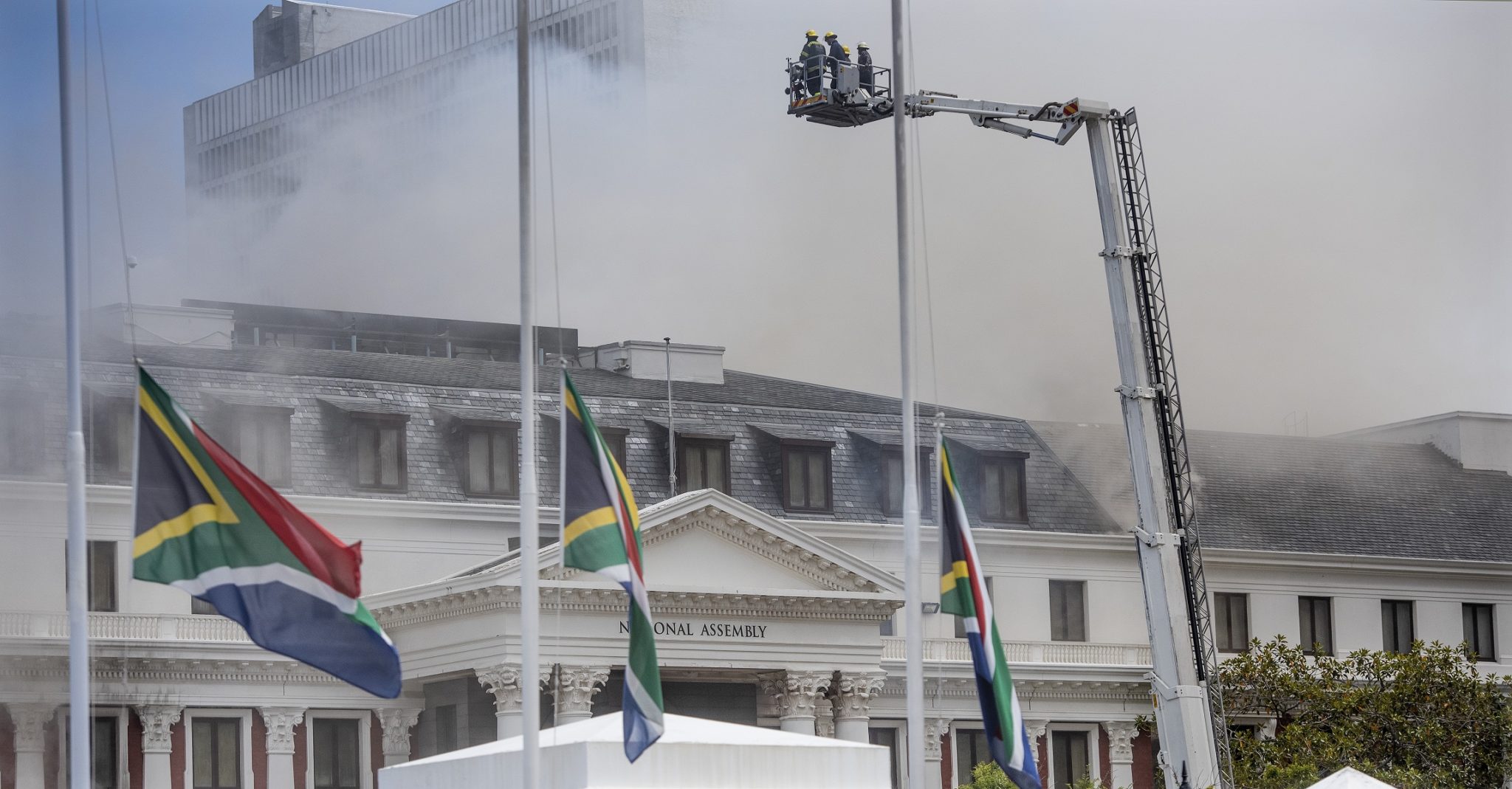 LIVE UPDATES: Parliament fire finally 'contained'