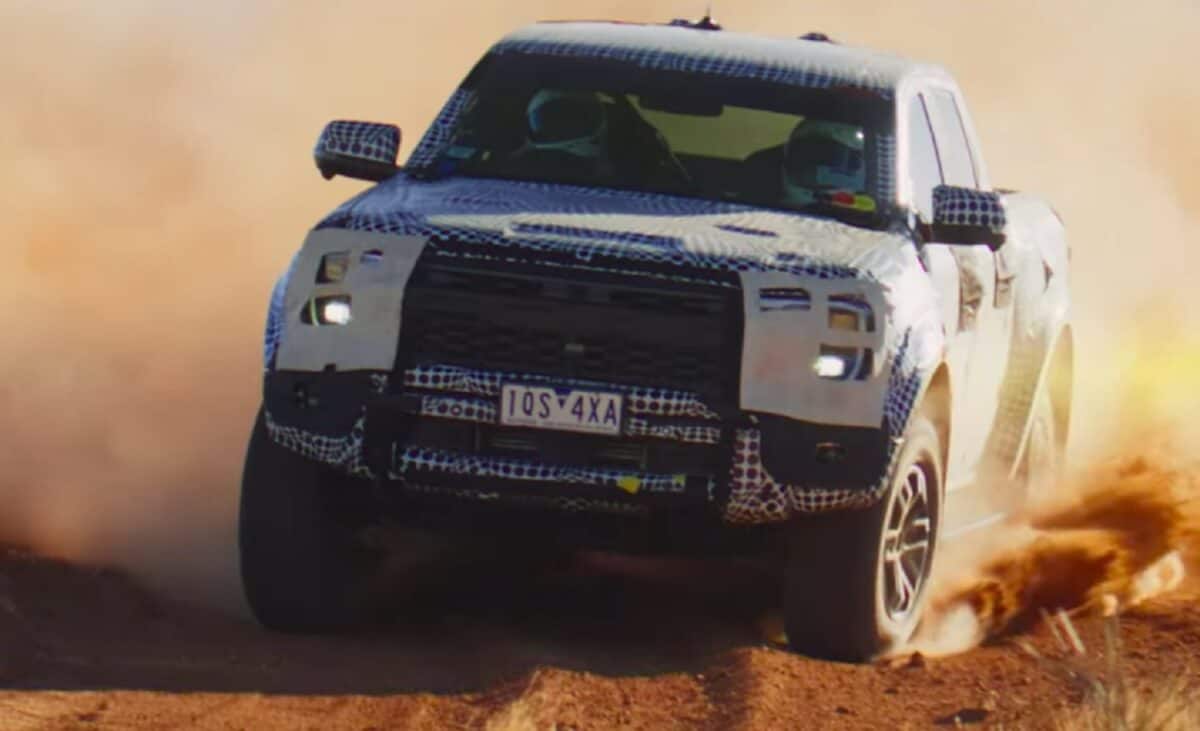 WATCH: New Ford Ranger Raptor goes airbone in first official teaser ...