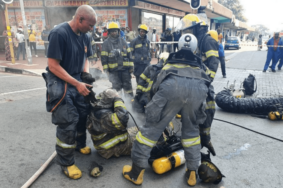 City Power assessing damages caused by underground fire