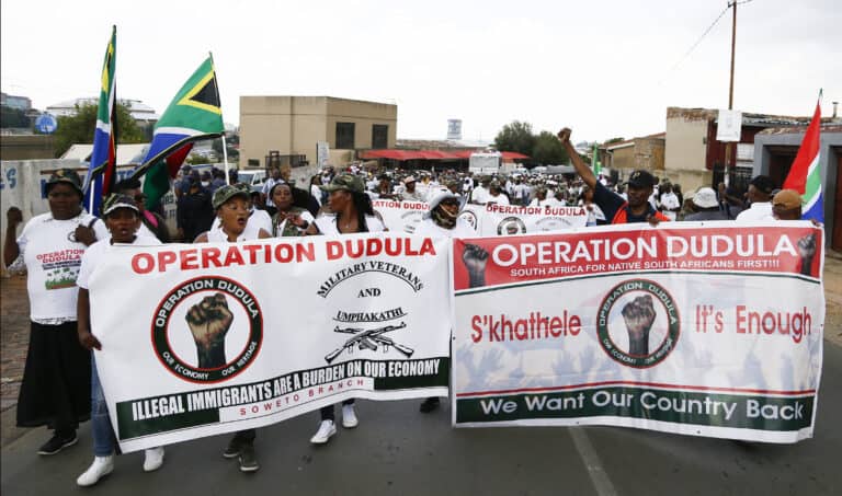 Operation Dudula to hand memorandum to companies in Roslyn
