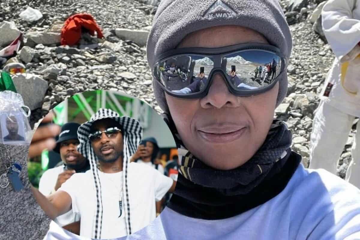 Riky Rick remembered by his mother at the top of Mount Everest