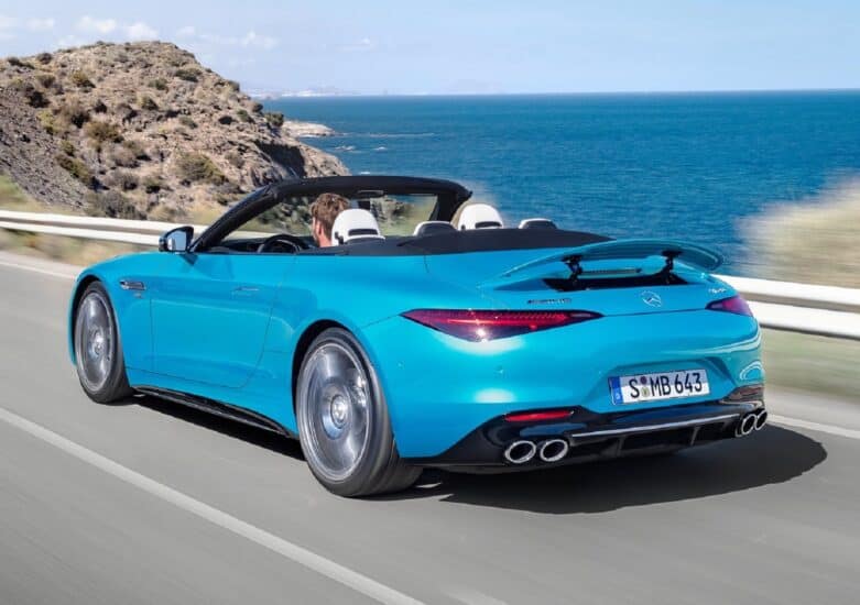 Four-cylinder Mercedes-AMG SL back after almost 60 years